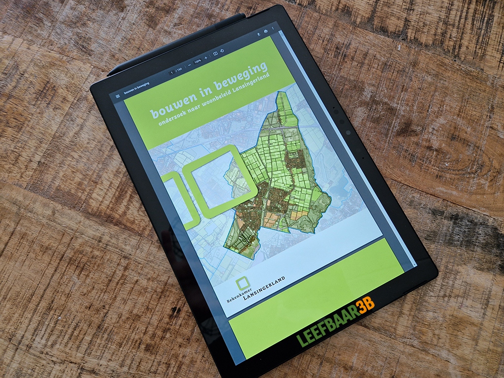 Goed rapport van de Rekenkamer Lansingerland over woonbeleid - Leefbaar 3B